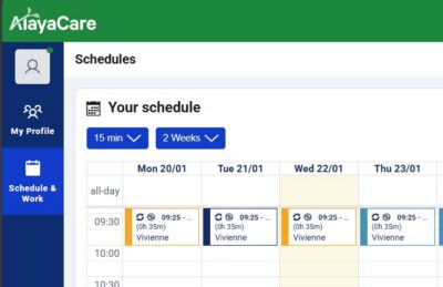 How to sign into Alayacare on a personal computer - Access